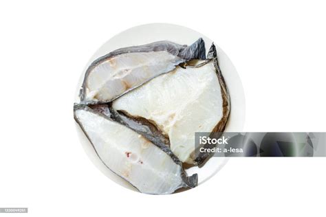 생선 메기 슬라이스 생 스테이크 조각 해산물 건강 다이어트 식사 복사 공간 음식 배경 소박한 건강한 식생활에 대한 스톡 사진 및 기타 이미지 Istock