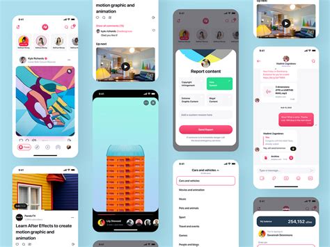 Profile Ui Designs Themes Templates And Downloadable Graphic Elements