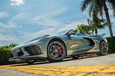 2023 Corvette C8 Stingray Hypersonic Gray Metallic High Quality