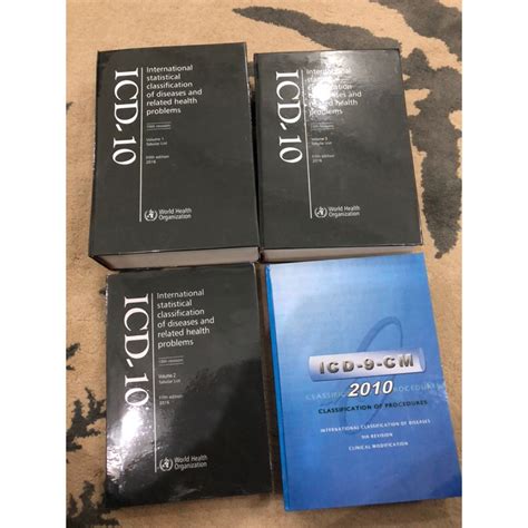 jual buku icd 10 2016 dan buku icd 9 cm icd 10 icd 9cm shopee