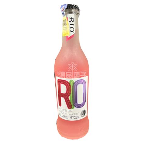 Rio Strawberry Flavoured Cocktail 275ml 草莓鸡尾酒 Frozen Food Best