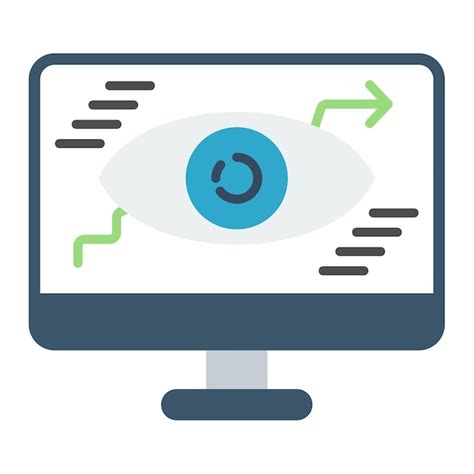 Premium Vector Web Monitoring Flat Illustration