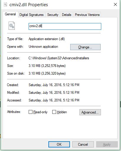 python os path getsize gives wrong size of dll file in windows 10