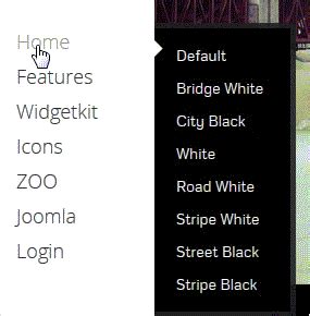 Vertical Menu Enhanced In Showroom And Pace Themes YOOtheme