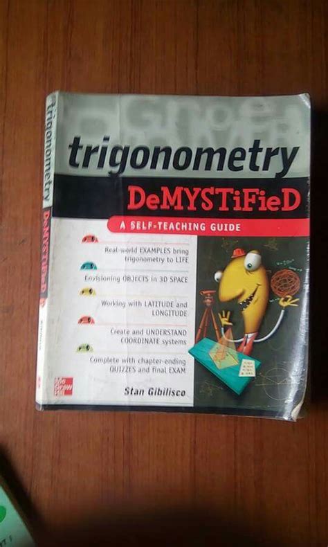 Trigonometry Demystified A Self Teaching Guide Hobbies Toys Books Magazines Religion