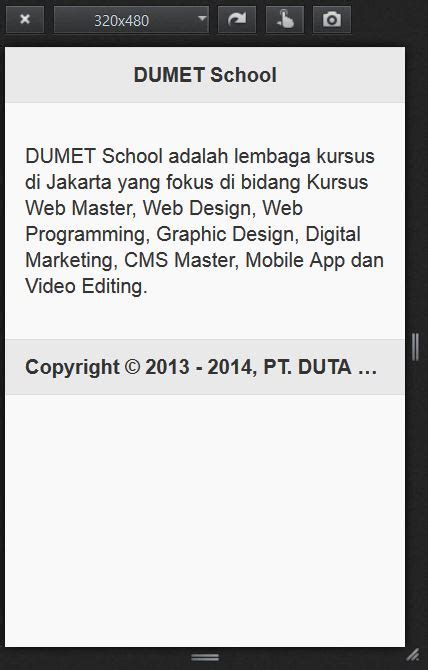 Membuat Hello World Di JQuery Mobile