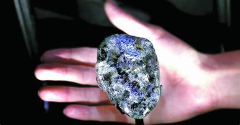 한 컷 이게 세계 최대 다이아몬드 원석