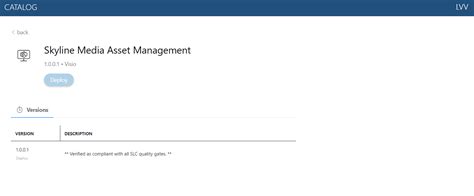 visio not available via catalog dataminer dojo