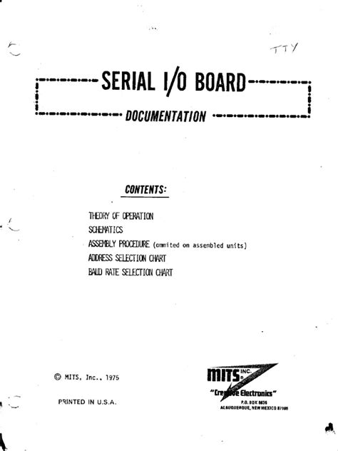 88 Sio Documentation Pdf