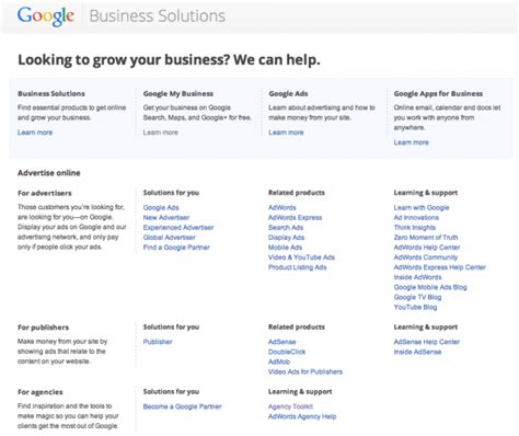 Google S New Unified Interface For Business Services Smart Insights Alert Smart Insights