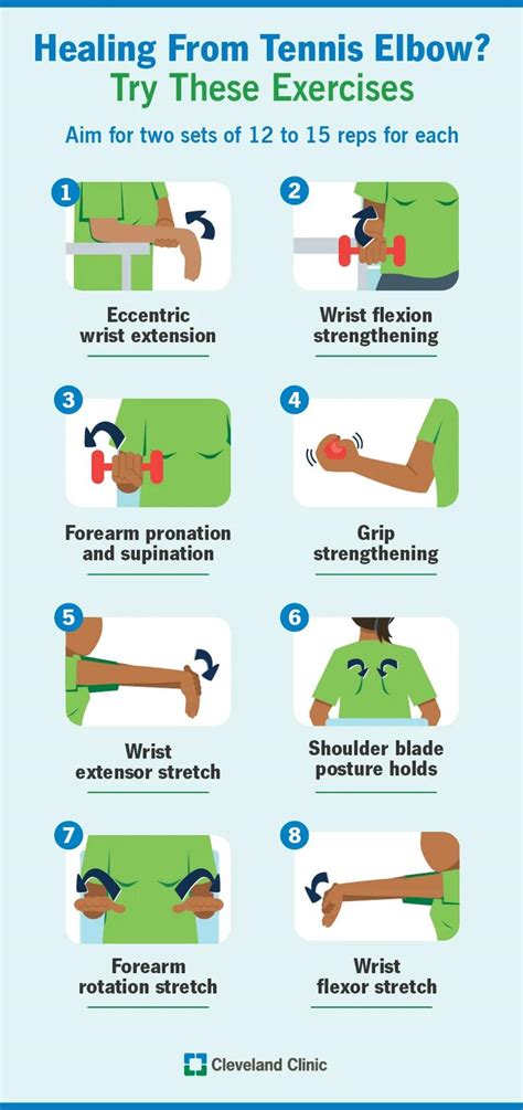 8 Tennis Elbow Exercises And Stretches