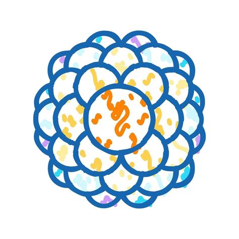 Particle Molecular Structure Icon Doodle Illustration 62461467 Vector Art At Vecteezy