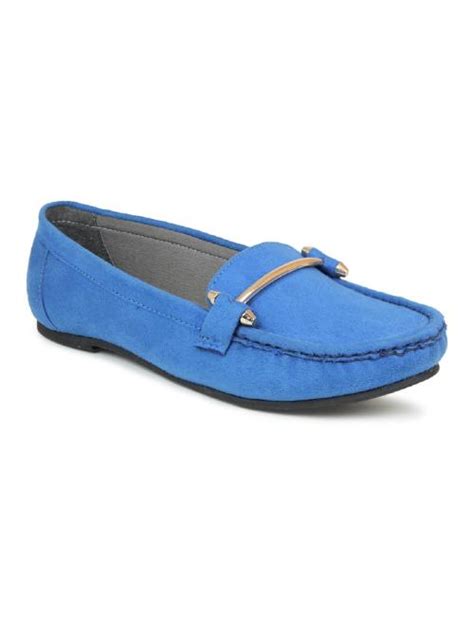 Buy Design Crew Blue Mocassin For Women Online At Best Prices In India