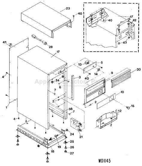 Ge Gcg1000 03 Parts Find Trash Compactor Parts Here