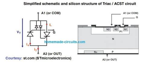 Triacs Working And Application Circuits Homemade Circuit Projects