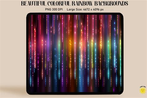 Abstract Colorful Rainbow Stripe Lines By Mulew Art Thehungryjpeg