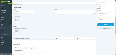 Mainwp Post Plus Extension Mainwp Wordpress Management