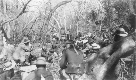 Surrender Of Geronimo And The Chiricahua Apache Indians To General