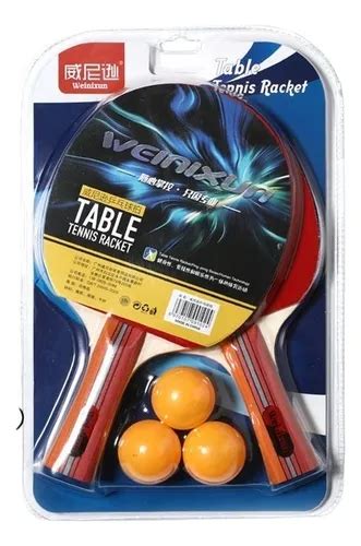 Set De Raquetas De Tenis De Mesa Weiniyum Para Princi Meses Sin Interés