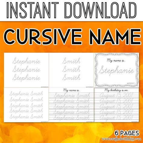 Cursive Writing Name Practice Sheets Dot To Dot Name Tracing Website