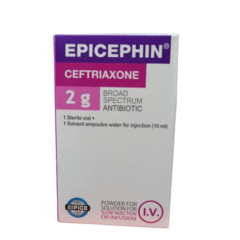 Epicephin 2gm Ivinjection Tay Pharmacies