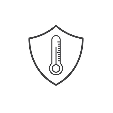 Over Heat Protection Icon Vector Concept Design Template 21745427