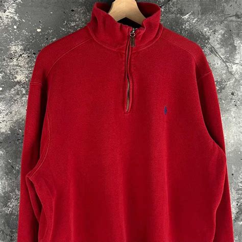 Polo Ralph Lauren Vintage 1990s Polo 14 Zip Sweater Gem
