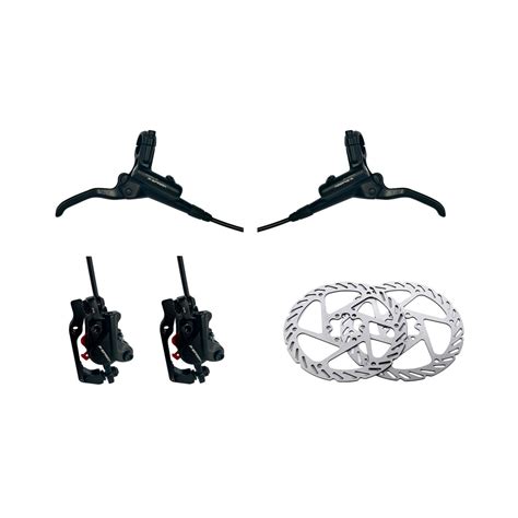 SET DE FRENO HIDRAULICO X-SPARK HD-M220 2 PISTONES DEL+TRAS C/DISCO ...