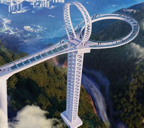 Futuristic Sky Bridge