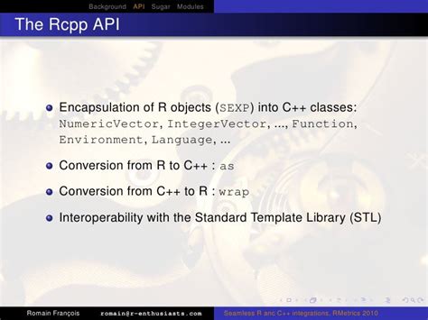 Rcpp Seemless R And C