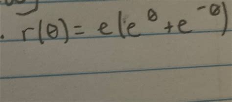 Solved Rθeeθe θ ﻿derivative