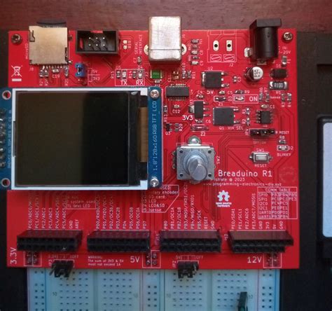 Breadboard Development Board For Avr Microcontrollers Breaduino Liviu Istrate