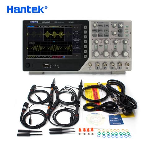 HANTEK DSO4254C осциллограф 4-канальный, полоса пропускания 250 МГц ...