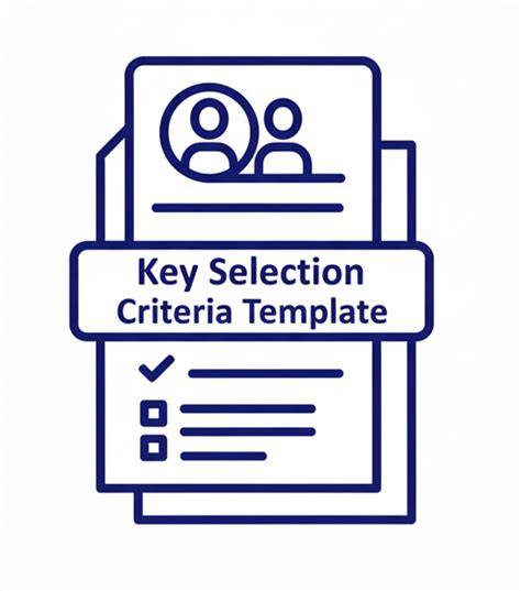 Key Selection Criteria Template Realistic Careers