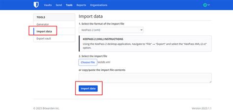 Personal Import Data Should Make Destination Explicit Password