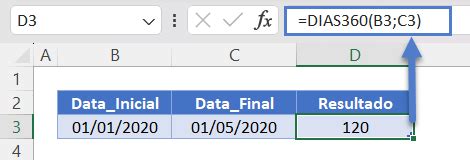 Número de Dias Entre Datas no Excel e no Google Planilhas