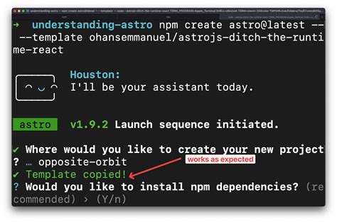 Wrong Starter Template Description And Typo · Issue 2372 · Withastro