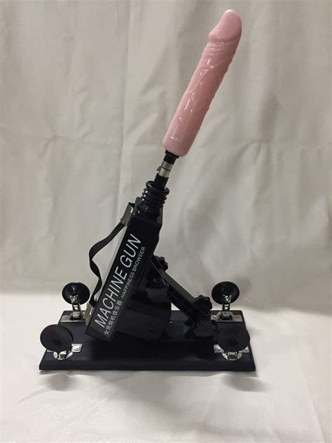 Sex Machine Gun Black Pink Auto Fucking Machine