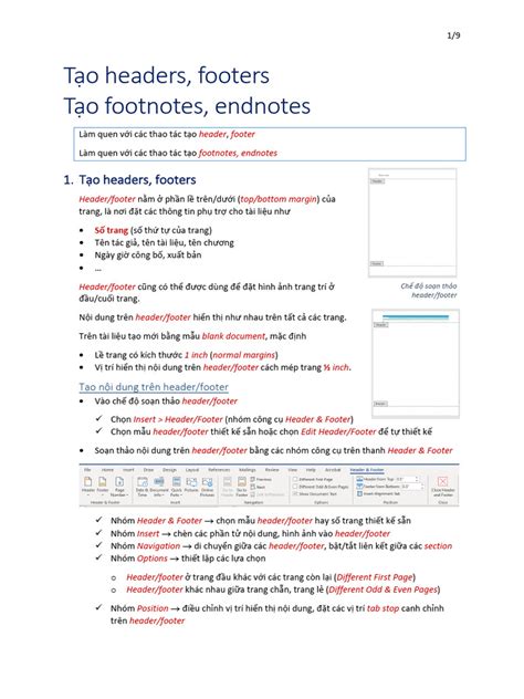 Word 06 Tao Headers Footers Pdf