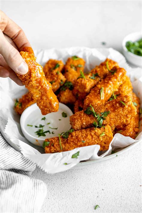 Buffalo Tofu Wings Eat With Clarity