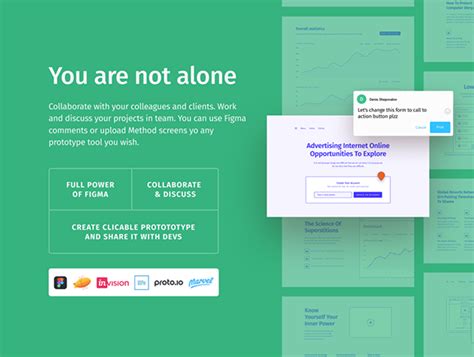 Method Wireframe Kit 2 1 Behance