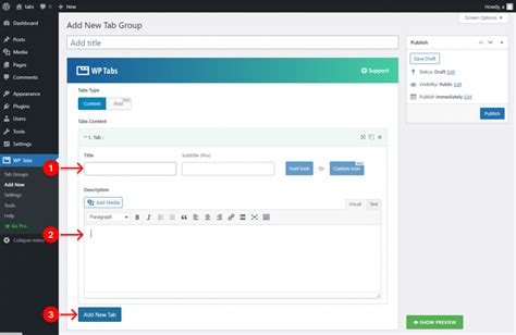 How To Add Wordpress Tabs To Organize Related Content Smartly