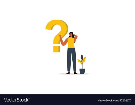 Frequently Asked Questions Concept Royalty Free Vector Image