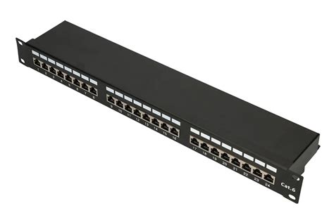 Patch Panels Extralink CAT6 STP V2 Patchpanel 24 Port