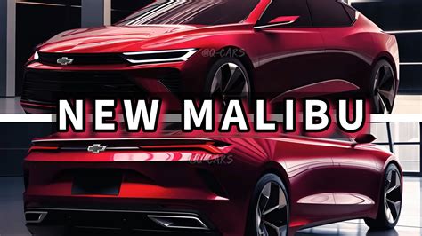 2026 Chevy Malibu Morphs Into An Attractive Four Door Coupe Albeit