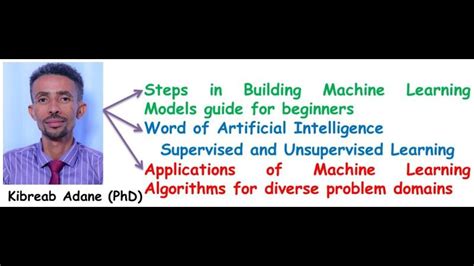 Kibreab Adane Phd On Linkedin How Do I Build Machine Learning