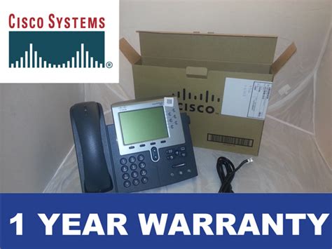 CISCO IP 7961 Multi Line IP Telephone CP 7961G SIP VOIP Phone Pure IT Refurbished