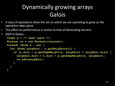 High Level Abstractions For Irregular Algorithms Ppt Download
