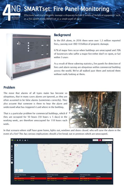 Fire Panel Monitoring Use Case NG