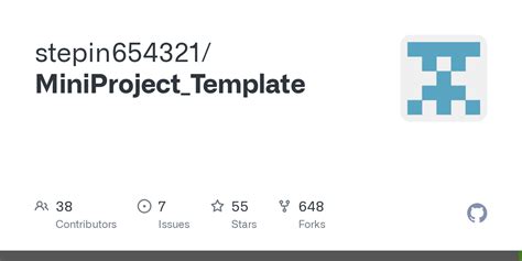 Github Stepin Miniproject Template